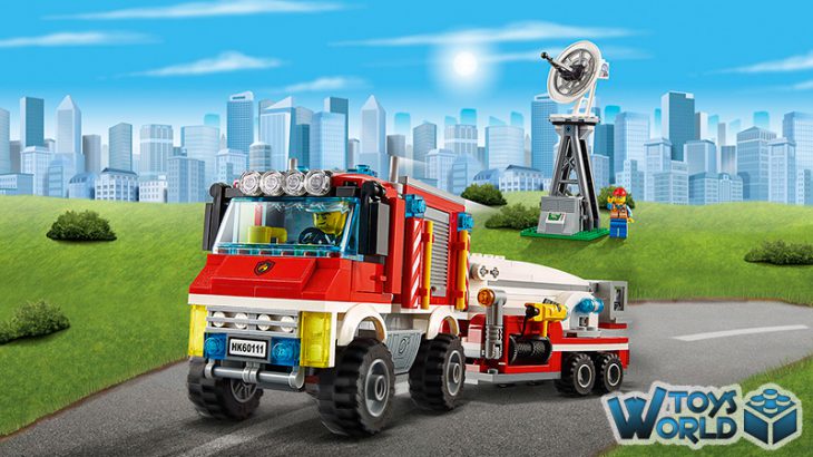 LEGO City: ‘Fire Utility Truck’ [60111] – ToysWorld